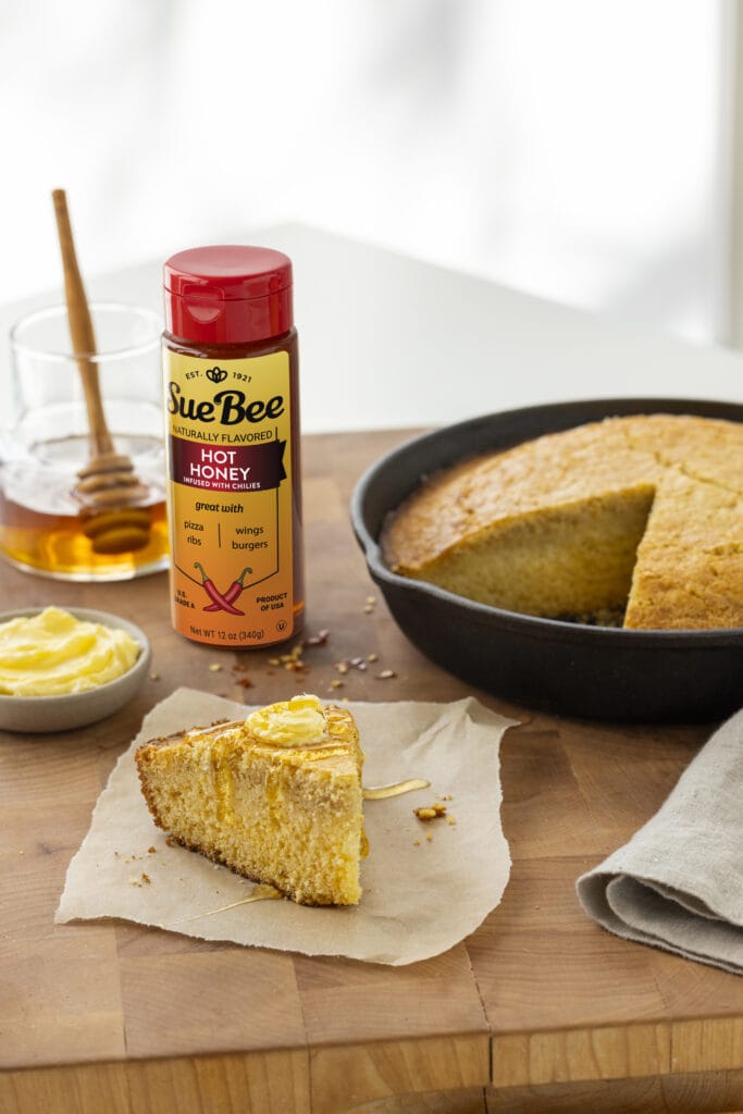 Sweet and Spicy Cornbread - Sioux Honey Association Co-Op
