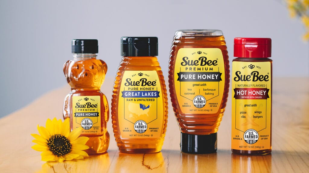 SUE BEE® and AUNT SUE'S® now U.S. Farmed certified - Sioux Honey ...